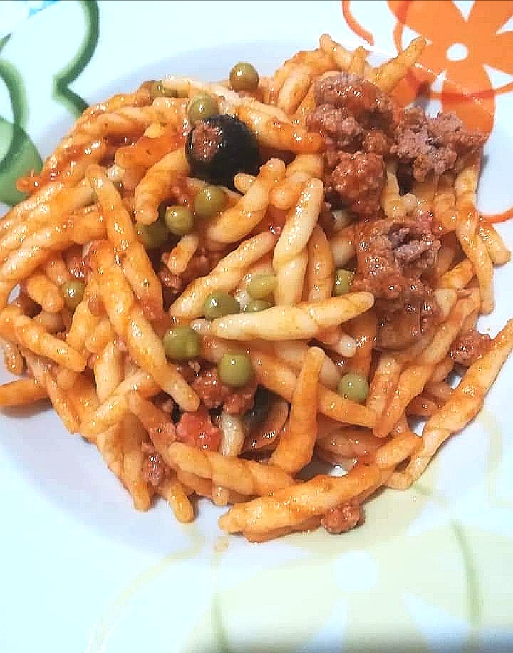 Trofie con sugo alla boscaiola — Blog di Anna Ardito I pasticci di Anna