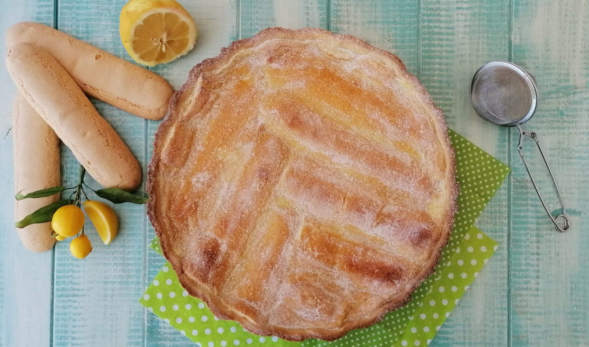 CROSTATA BENEVENTANA GOLOSA CON CREMA FURBA - IL MONDO DI ADRY