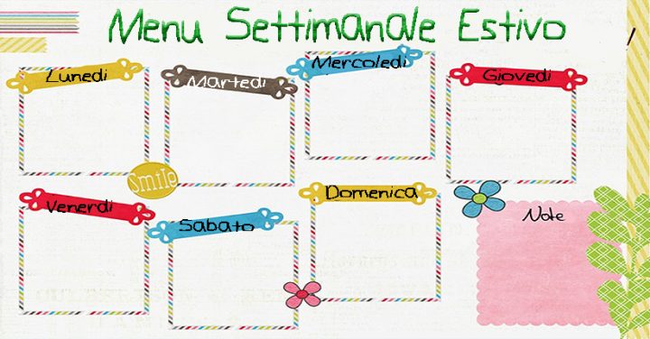 SPECIALE ESTATE ricette e raccolte facili estive