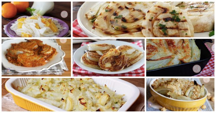 RICETTE CON I FINOCCHI le migliori sfiziose e facilissime