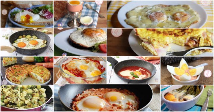 20 RICETTE FACILI CON LE UOVA economiche e pronte in 10 minuti