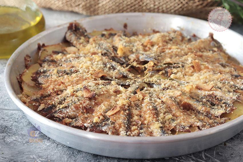 ALICI ACCIUGHE AL FORNO ricetta secondo piatto