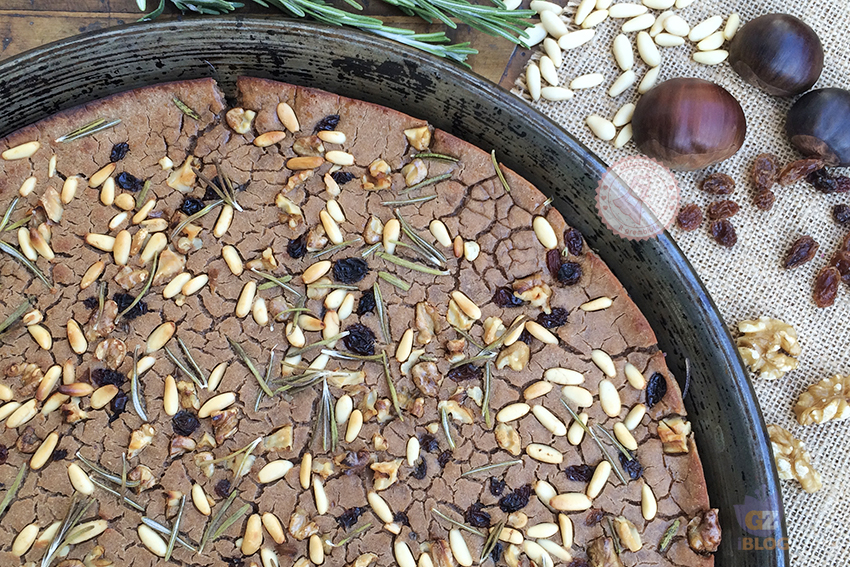 CASTAGNACCIO ricetta toscana con farina di castagne