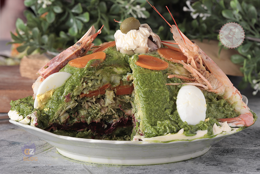 CAPPON MAGRO ricetta scenografica genovese con