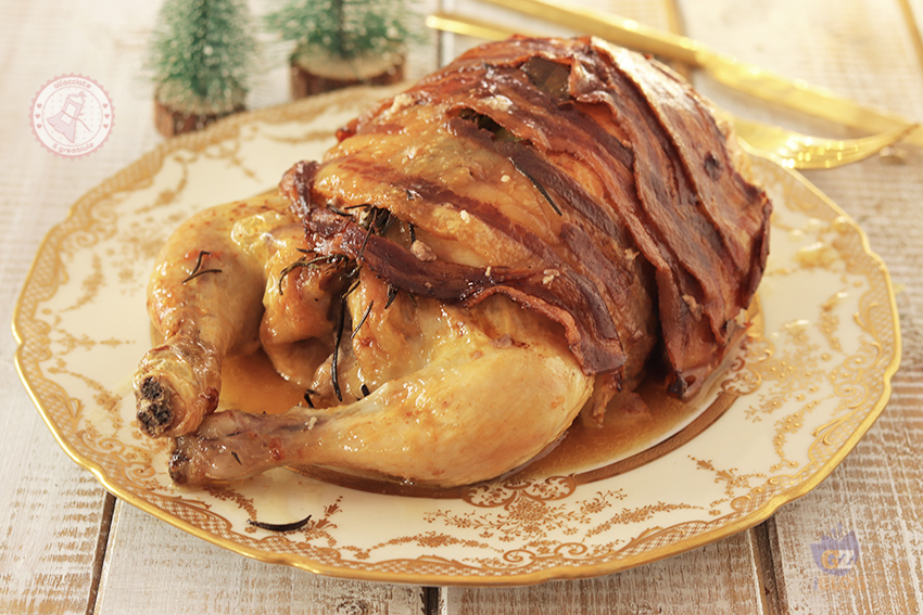 POLLO RIPIENO classico ricetta facile per le feste
