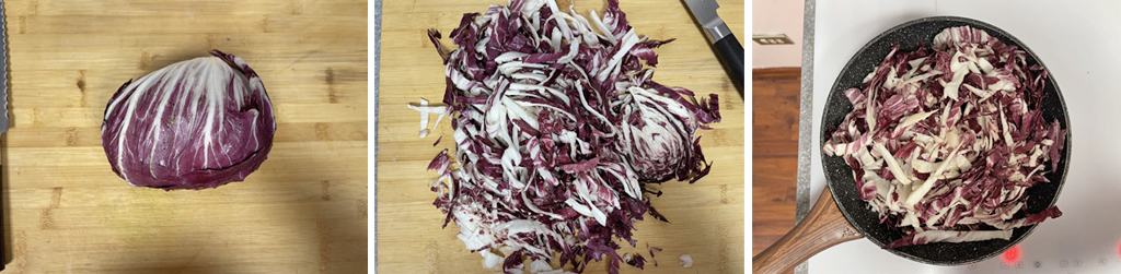 RADICCHIO IN PADELLA ricetta facile con trucco