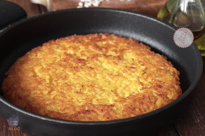 RISO AL SALTO ricetta facile per riutilizzare riso avanzato