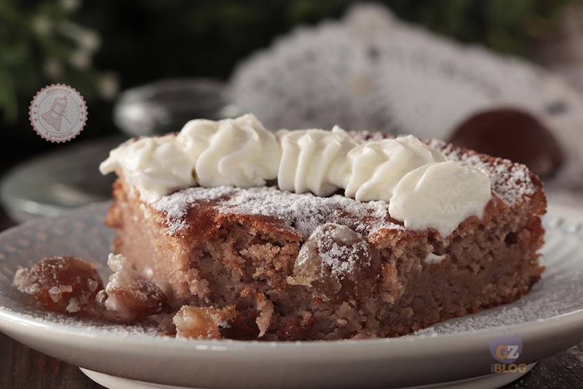 TORTA AI MARRONI con 2 ingredienti ricetta veloce senza farina