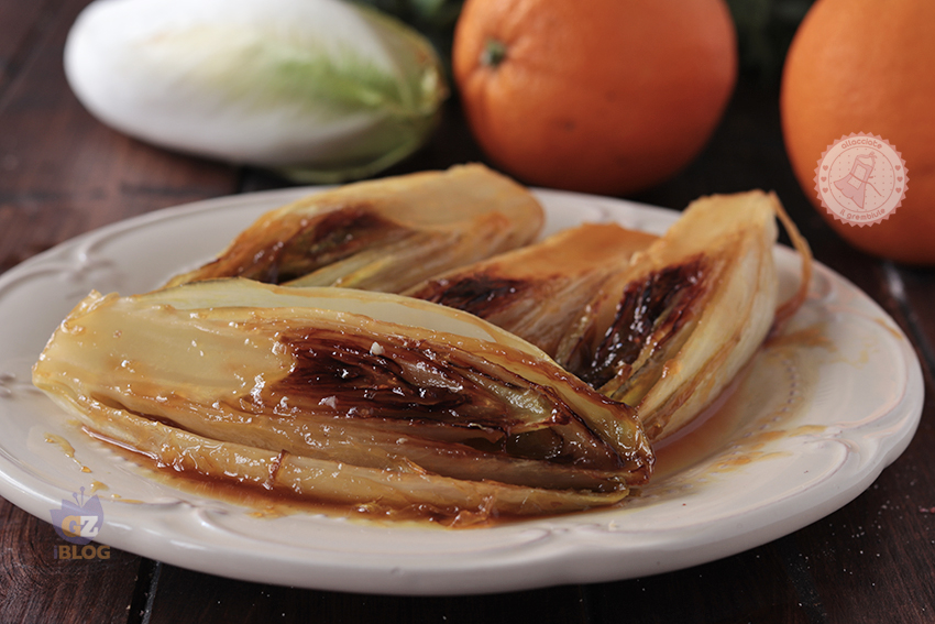 INDIVIA BELGA IN PADELLA ricetta contorno facile e veloce