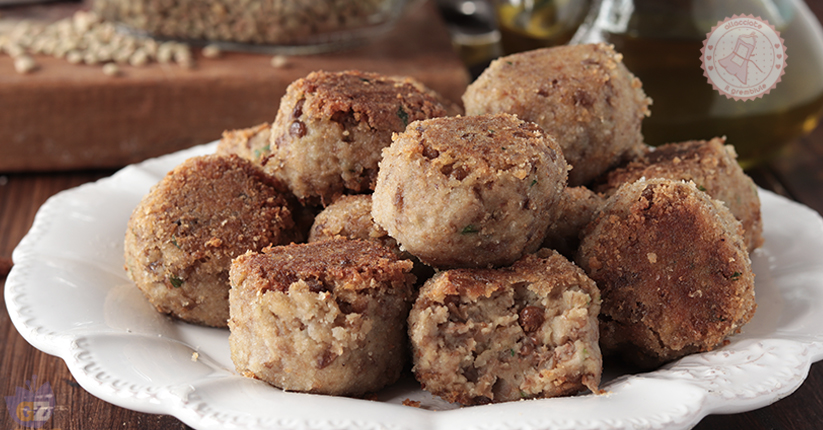 POLPETTE DI LENTICCHIE in padella o al forno ricetta facile