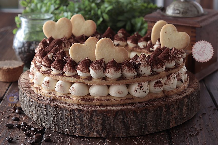 Cream tart tiramisu ricetta con pasta frolla perfetta che non si rompe