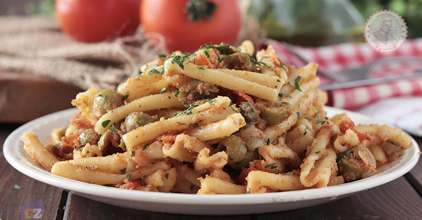 Pasta alla pantesca o al pesto di Pantelleria ricetta facile
