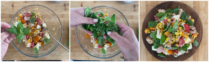 Insalata tonno mais pomodorini ricetta senza cottura estiva facile