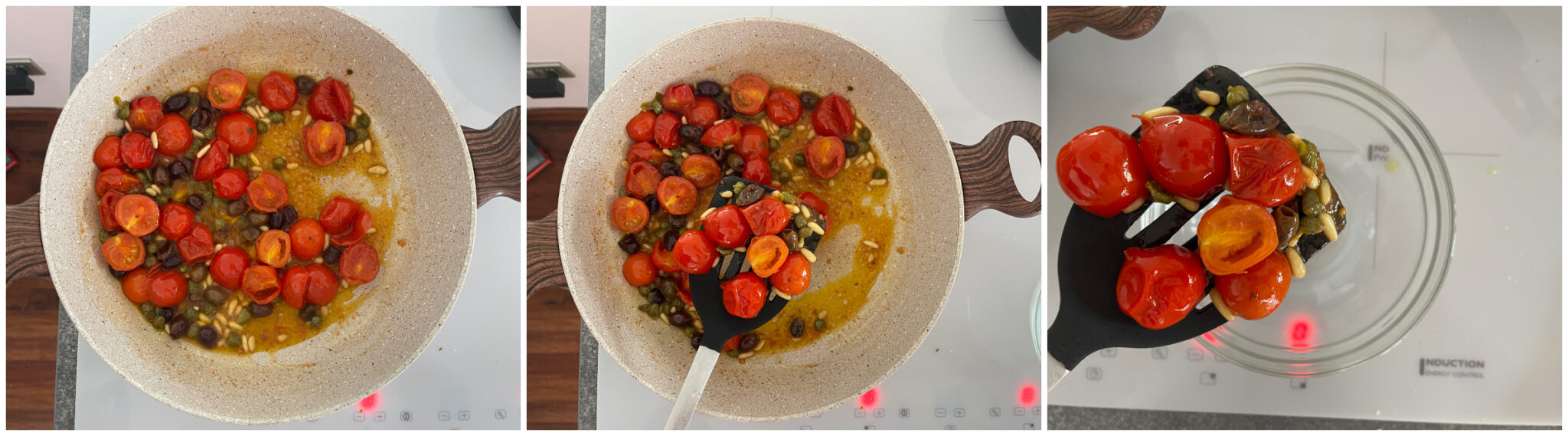 Filetti di branzino alla mediterranea con pesce fresco o surgelato