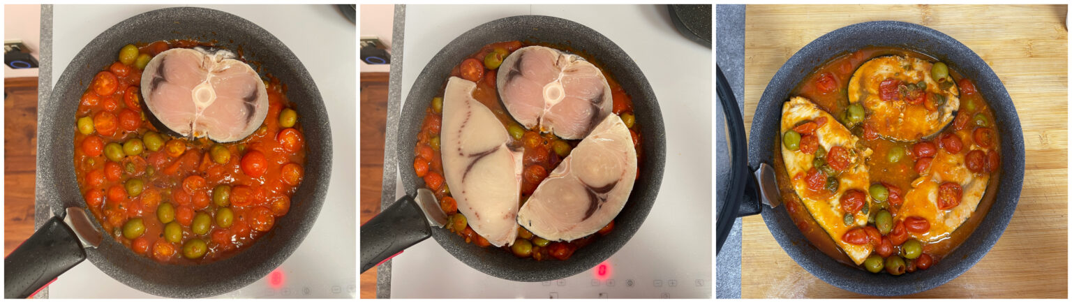 Pesce spada alla ghiotta ricetta secondo piatto di pesce facile in pochi minuti