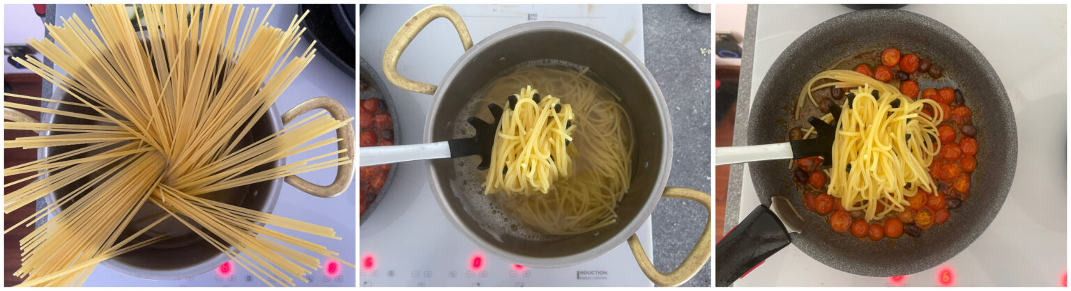 Spaghetti alla gaetana ricetta primo piatto veloce tipico di Gaeta