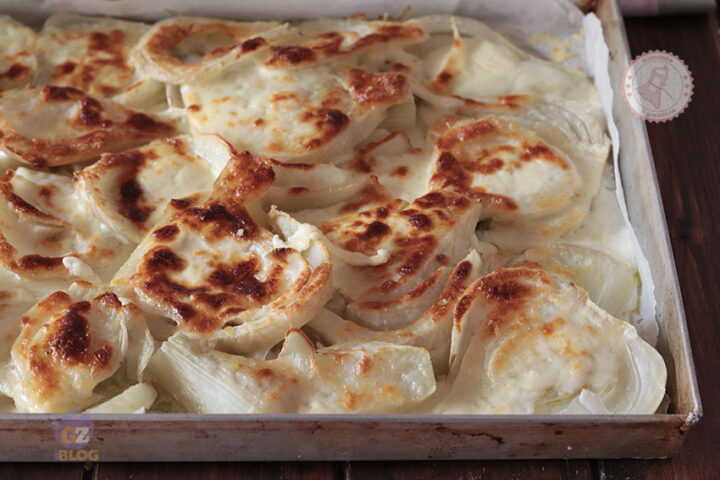 Finocchi allo stracchino ricetta contorno o secondo piatto facile