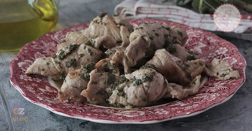 Groppetti di Vitello alla Ligure ricetta secondo piatto facile e veloce