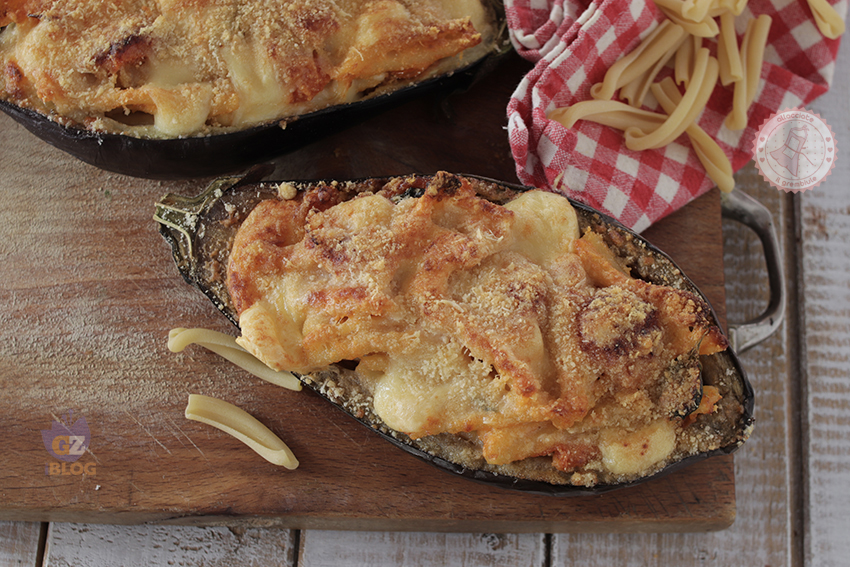 Melanzane ripiene di pasta ricetta facile in poco tempo anche in ...