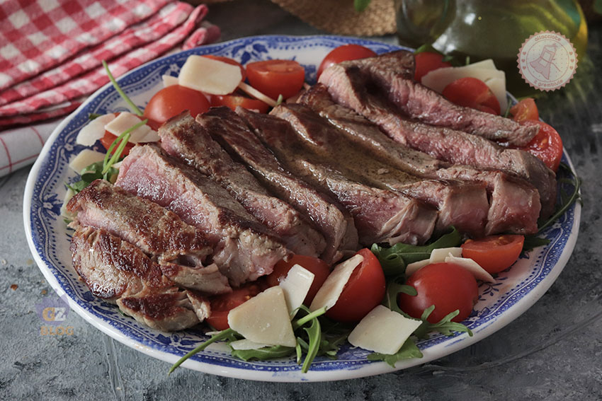Tagliata di manzo morbidissima ricetta facile con trucco