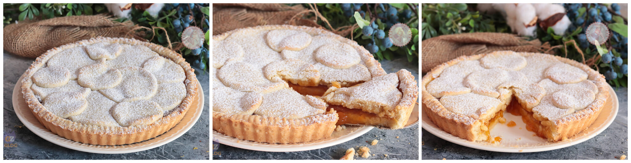 Crostata Tacunà di Dolceacqua ricetta con marmellata di albicocche