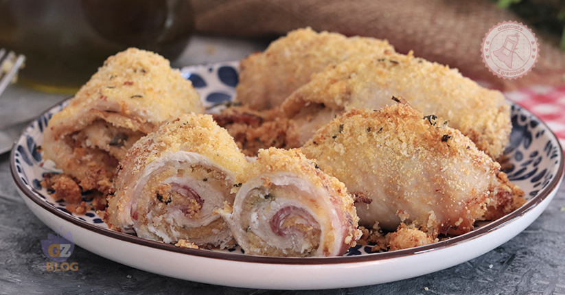 Involtini di pollo e pancetta ricetta secondo piatto facile e veloce