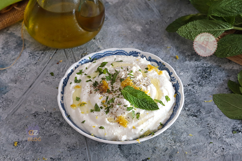 Crema di feta e ricotta ricetta antipasto facile per verdure e crostini