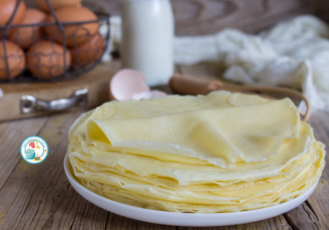 CRESPELLE pefette dolci o salate| ricetta base | Anna Creazioni in Cucina