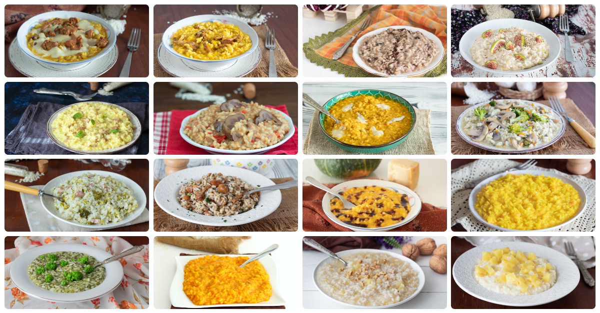 Risotto ricette autunnali sfiziose