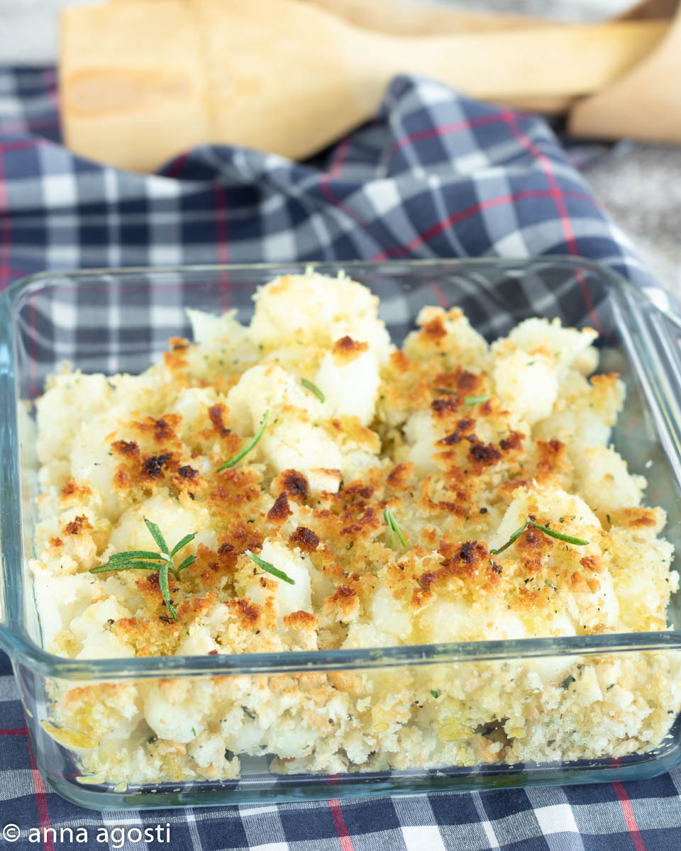 Cavolfiore gratinato senza besciamella