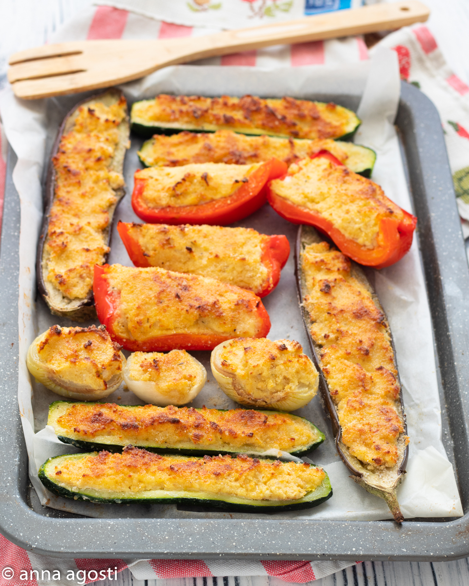 Verdure ripiene alla genovese i ripieni liguri senza carne ricetta