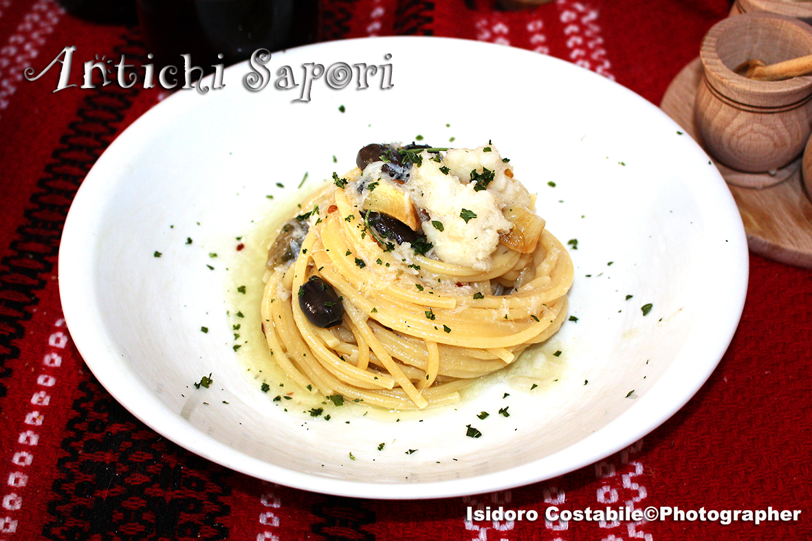Spaghetti fil e fierr al baccalà. - Blog di antichisapori