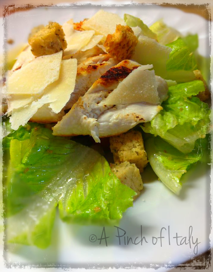 Caesar Salad di pollo, a Pinch of Italy