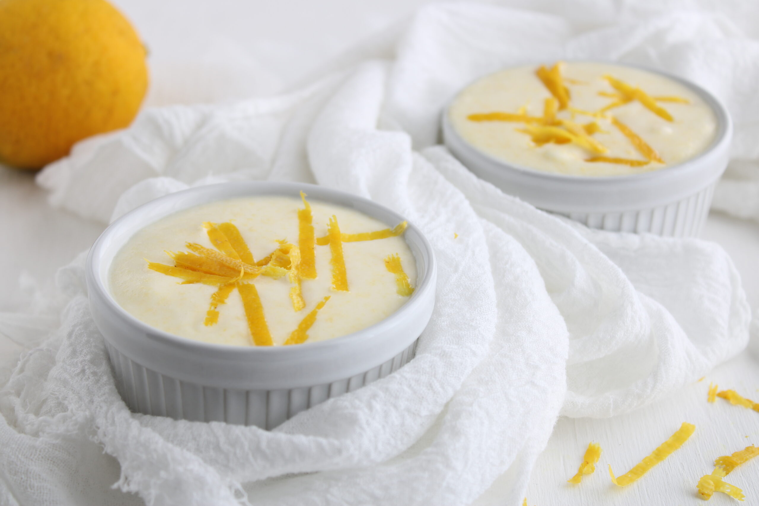 CREMA AL LIMONE con panna - dessert fresco, semplice e veloce!