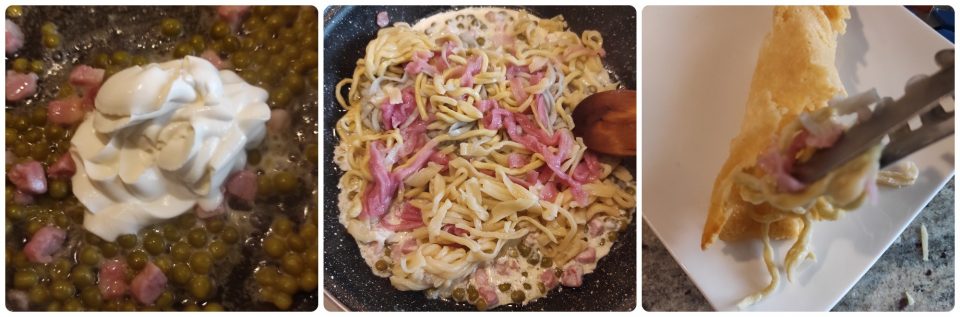 Trombetta di pasta colorata | Arte e fantasia a tavola