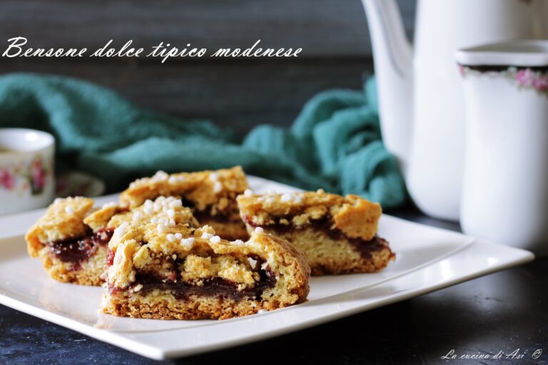 Bensone dolce tipico modenese della tradizione | La cucina di ASI