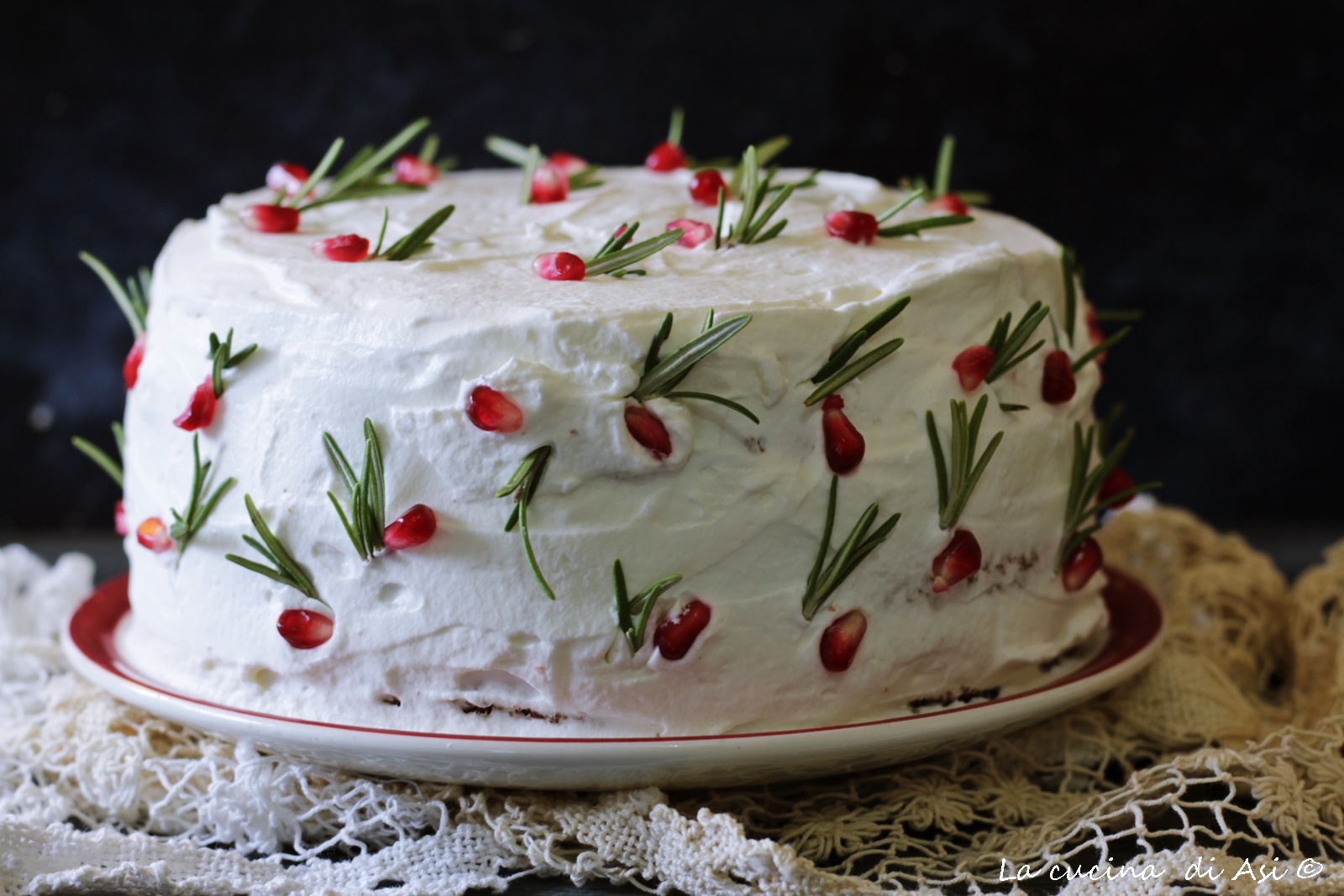 Torta Moretta farcita e decorata dolce facile cacao |La cucina di Asi