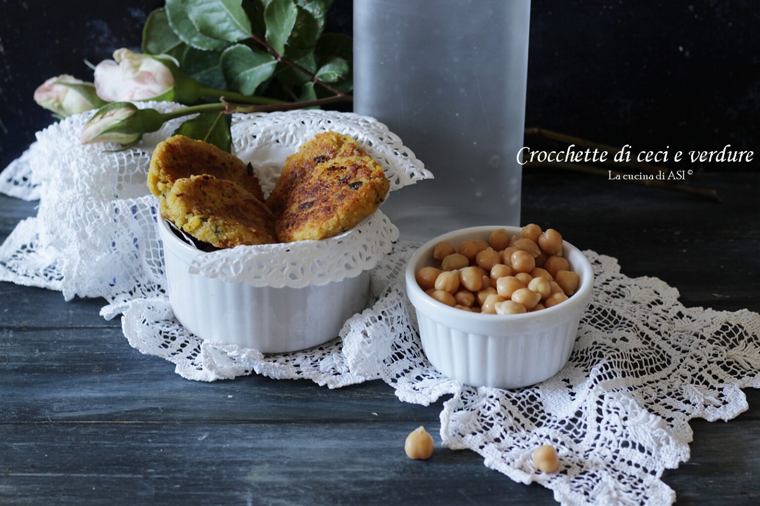 Crocchette di ceci e verdure gratinate al forno | La cucina di ASI