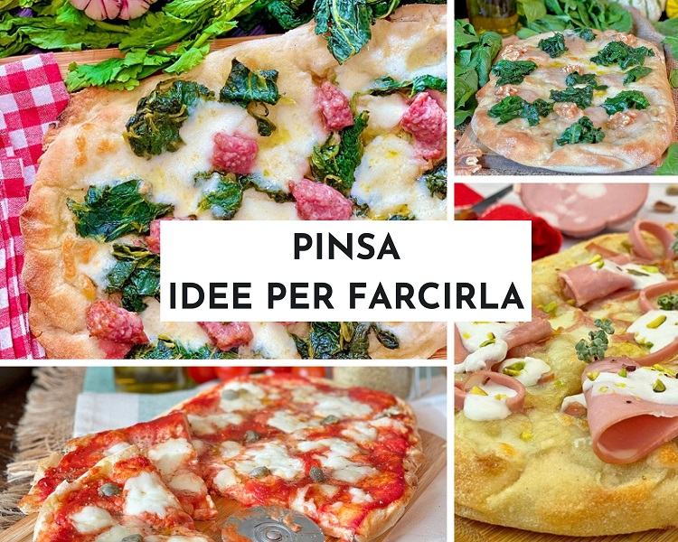 PINSA RICETTA 4 condimenti - A Tavola con Tea