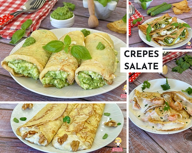 CREPES SALATE - A Tavola con Tea