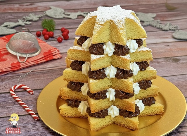 PANDORO FARCITO CON CREMA MASCARPONE - A Tavola con Tea