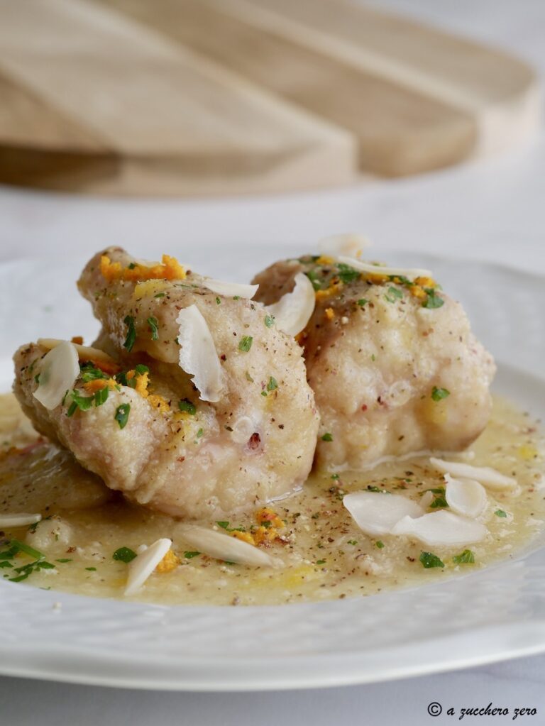 Pesce palombo all'arancia - a zucchero zero