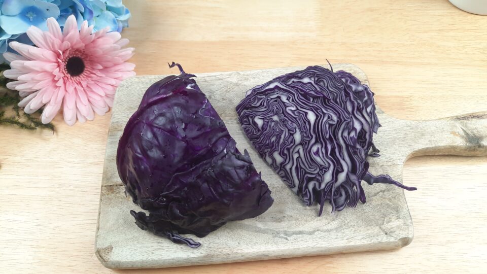 Cavolo verza viola sott'olio - Blog di basilicoecannella