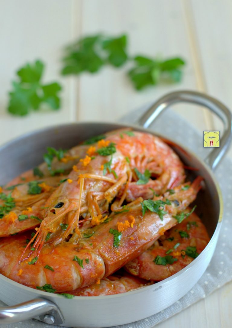 Gamberoni in padella, sfiziosi, facili e veloci, con pochi ingredienti