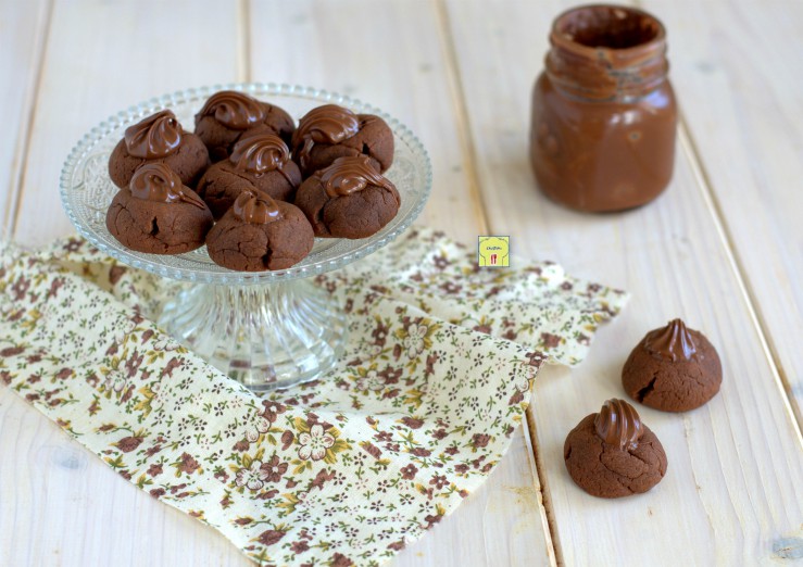 Nutellotti, irresistibili biscotti alla nutella, facili e veloci ...