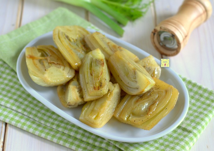 Finocchi arrosto gustoso contorno facile con pochi ingredienti
