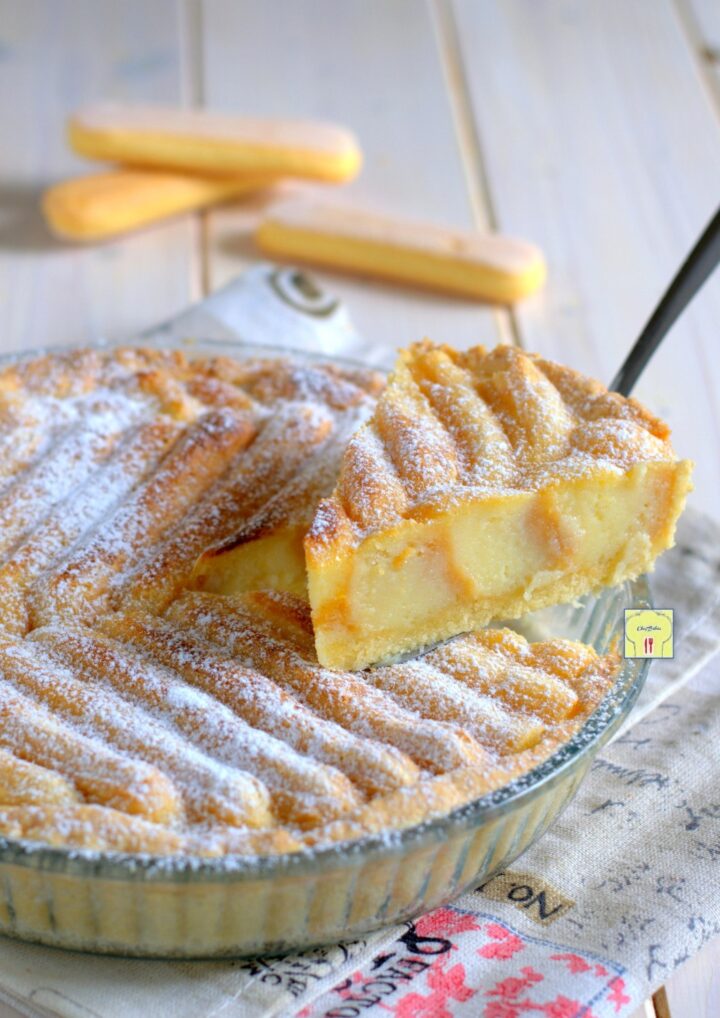 Crostata Beneventana irresistibile crostata con savoiardi e Strega