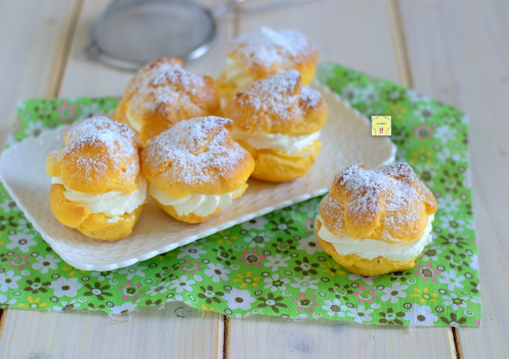 Bignè paradiso irresistibili pasticcini facili e golosi