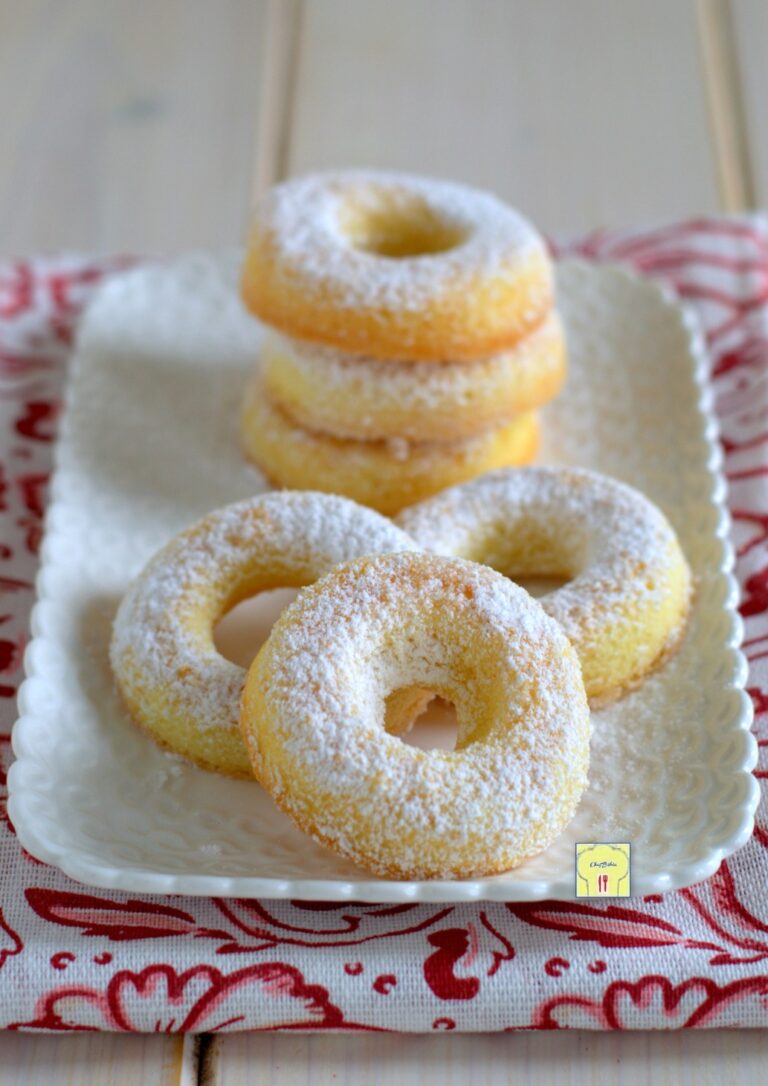 Ciambelle paradiso deliziose brioches facili e veloci