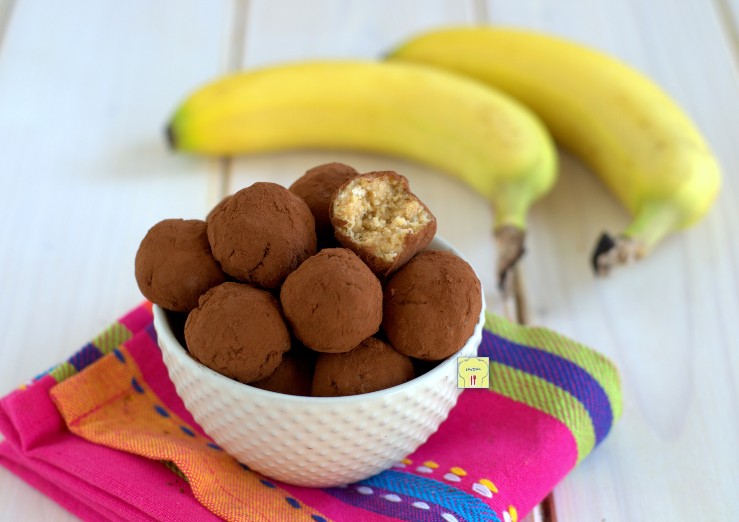 Tartufi alla Banana deliziosi dolcetti senza cottura facili e veloci
